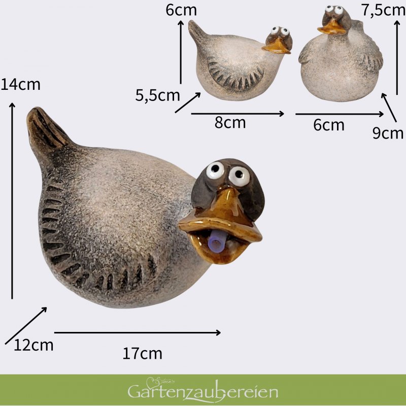 Keramik Wasserspeier mit Solarpumpe und Akku – Laufzeit ohne Sonne 4